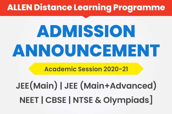 ALLEN - Distance Learning Program for JEE Main, IIT-JEE Advanced | NEET ...